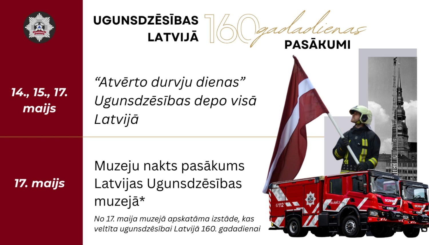 VUGD un Latvijas Ugunsdzēsības muzejs aicina uz pasākumiem — Pacients